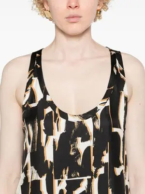 Asceno Allie Silk Midi Dress