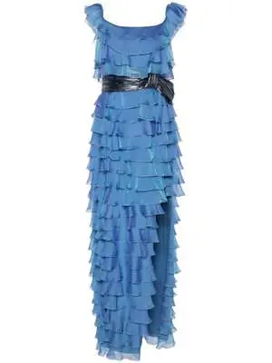 GEMY MAALOUF Off-shoulder Ruffled Gown