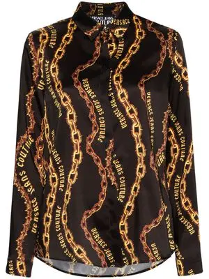 Chain Print Tops