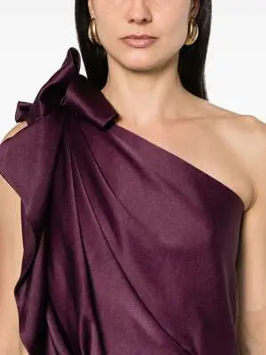 GEMY MAALOUF Satin Maxi Dress