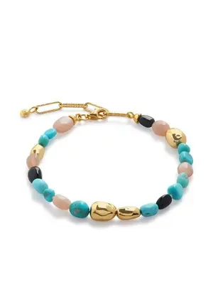 Monica Vinader Rio Multi Gemstone Beaded Bracelet - Blue
