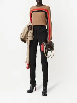 Burberry Stretch Crepe Jersey Neoprene Jodhpurs