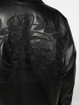Burberry Two-pocket Leather Jacket