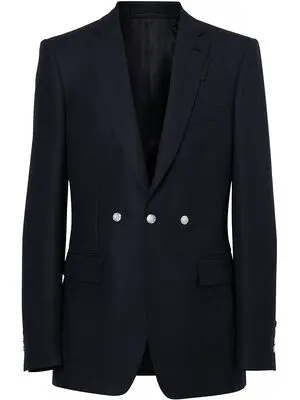 Burberry English Fit Wool Mohair Tailored Jacket