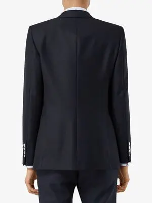 Burberry English Fit Wool Mohair Tailored Jacket