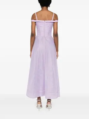 GEMY MAALOUF Princess-cut Midi Dress