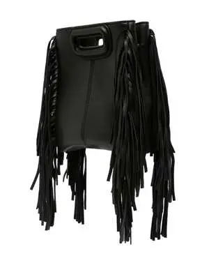 Maje Leather Mini Tote Bag