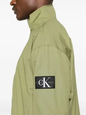 Calvin Klein Logo-patch Bomber Jacket