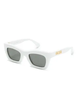 Gucci Rectangle-frame Sunglasses