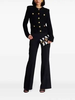 Balmain Button-fastening Tweed Jacket