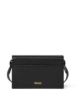 Versace Medusa Biggie Messenger Bag - Black