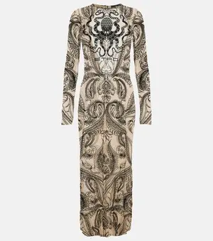 Etro Sheer Cocktail Dresses