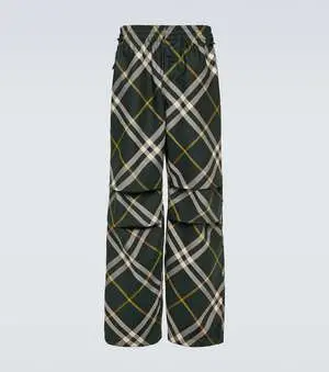 Burberry High Rise Pants For Men