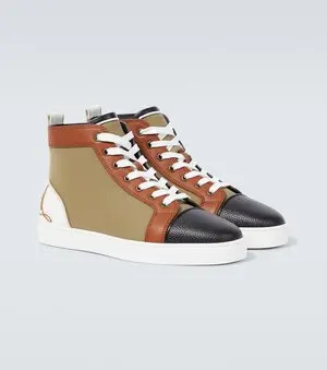 CHRISTIAN LOUBOUTIN Fun Louis High-top Sneakers - Multicoloured
