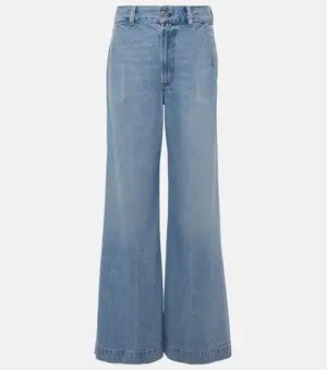 Citizens Of Humanity Beverly High-rise Wide-leg Jeans - Blue