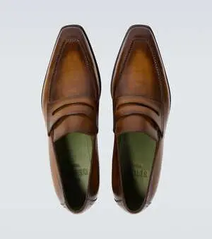 Berluti Andy Leather Loafers