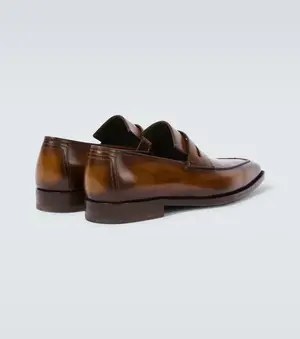 Berluti Andy Leather Loafers