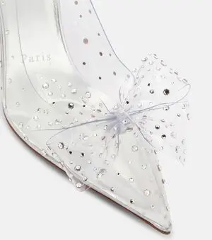 CHRISTIAN LOUBOUTIN Jelly Strass 80 Embellished Pumps