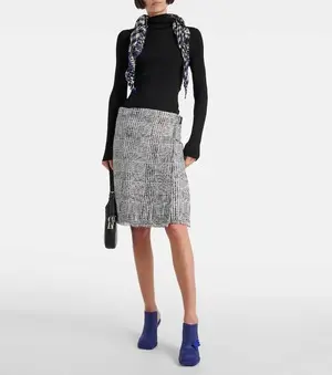Burberry Ekd Mules - Blue