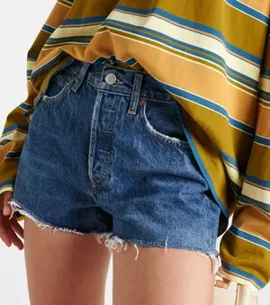 AGOLDE High-rise Denim Shorts