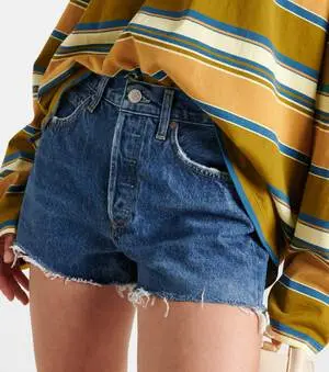 AGOLDE High-rise Denim Shorts