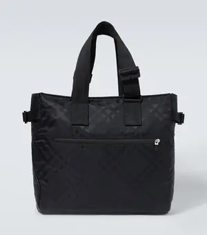 Burberry Jacquard Tote Bag - Black