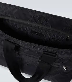 Burberry Jacquard Tote Bag