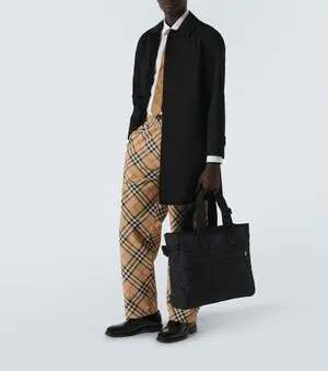 Burberry Jacquard Tote Bag