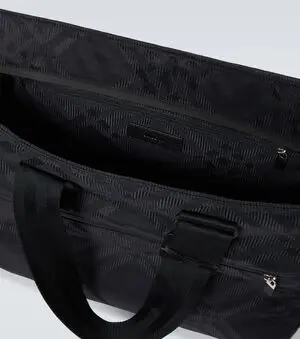 Burberry Jacquard Tote Bag