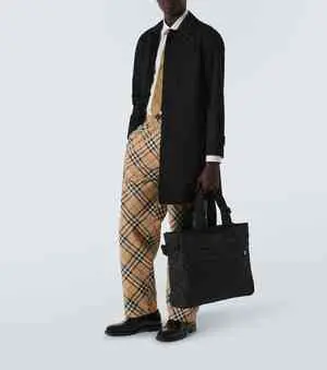 Burberry Jacquard Tote Bag