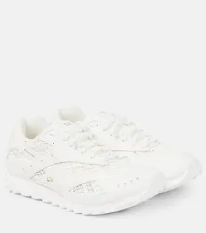 Bottega Veneta Orbit Technical Mesh Sneakers - White