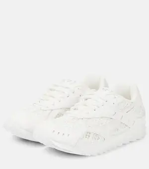 Bottega Veneta Orbit Technical Mesh Sneakers - White