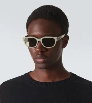 Dior Cd Icon S1i Square Sunglasses - Beige