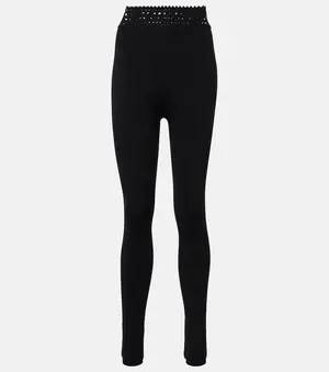 Alaïa Vienne High-rise Leggings