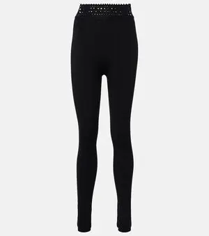 Alaïa Vienne High-rise Leggings
