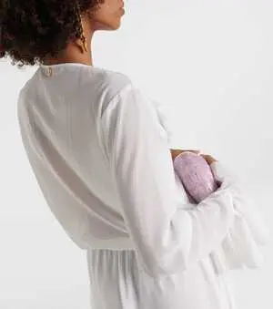 BANANHOT Bellen Ruffled Maxi Dress