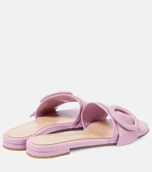 GIANVITO ROSSI Leather Slides