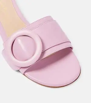 GIANVITO ROSSI Leather Slides