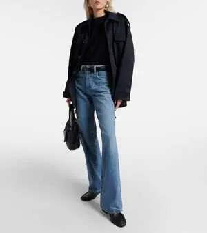 Citizens Of Humanity Annina Mid-rise Wide-leg Jeans - Blue