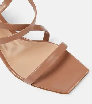 GIANVITO ROSSI Lindsay 55 Leather Sandals