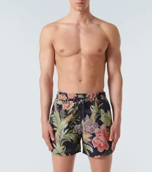 Etro Printed Swim Trunks