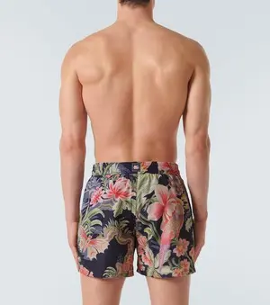 Etro Printed Swim Trunks