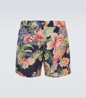 Etro Printed Swim Trunks