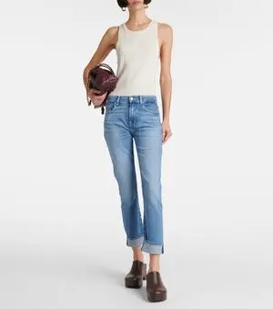 7 For All Mankind Low-rise Slim Jeans