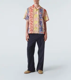 Etro Printed Cotton Bowling Shirt - Multicoloured