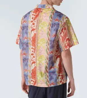 Etro Printed Cotton Bowling Shirt - Multicoloured