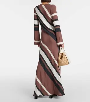 Faithfull The Brand Da Costa Striped Maxi Dress