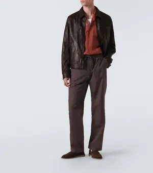 Dolce & Gabbana Leather Jacket