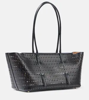 Alaïa Mina 32 Leather Shoulder Bag