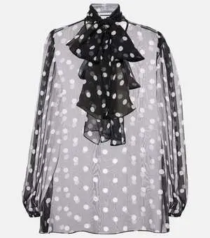 Dolce & Gabbana Polka Dots Blouses